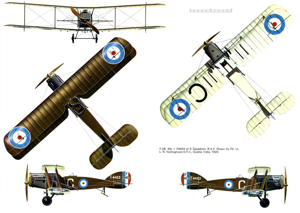 Bristol F2B Mk1 Brisfit 5view-960